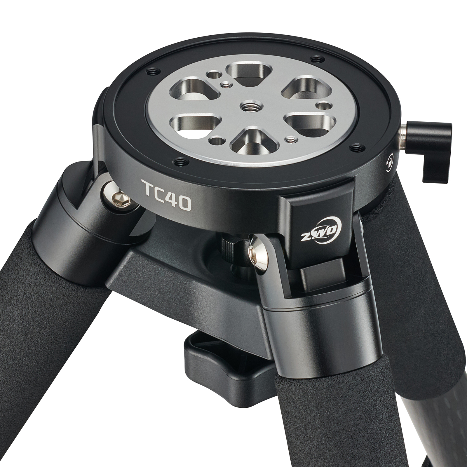 ZWO Additional Silver Top Plate for TC40 Tripod | First Light Optics